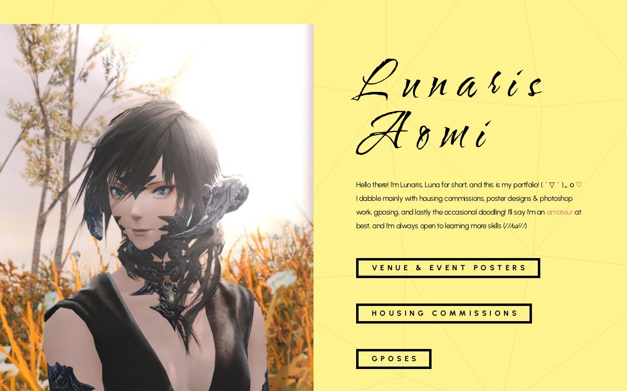 Lunaris's Caard (´｡• ᵕ •｡`) ♡